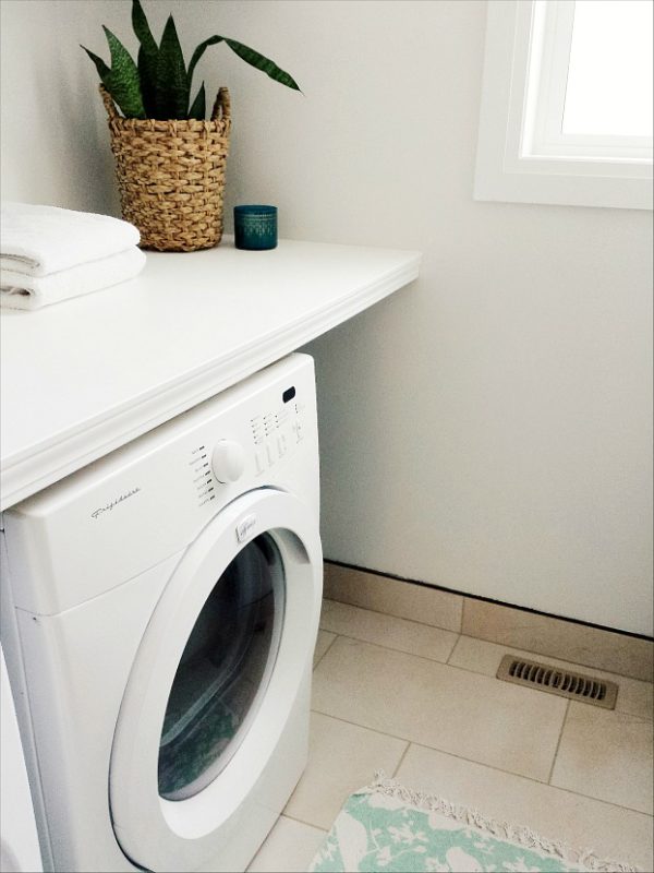 Lemon Laundry Room Makeover - The Blush Home Blog